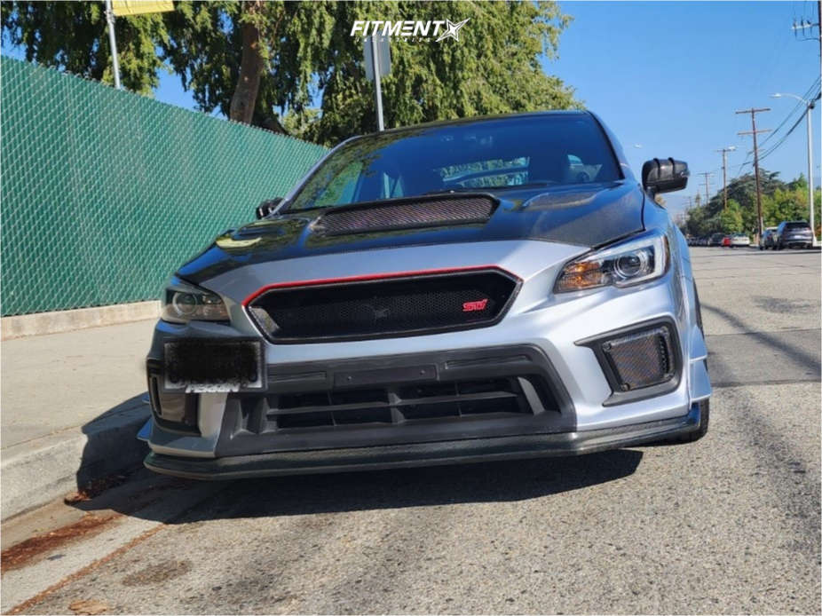 2019 Subaru WRX STI Base with 19x9.5 AVID1 Av20 and Kumho 255x35 on ...