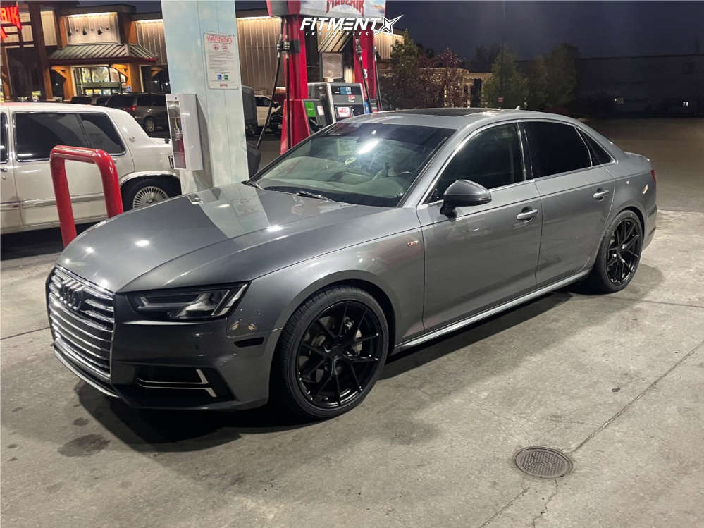 2017 Audi A4 Quattro Premium Plus with 19x8.5 Aodhan Aff7 and Vercelli 255x35 on Stock ...