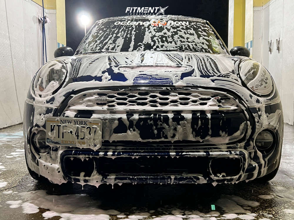 2015 Mini Cooper S with 18x7.5 Enkei Rpf1 and Falken 225x40 on Stock ...