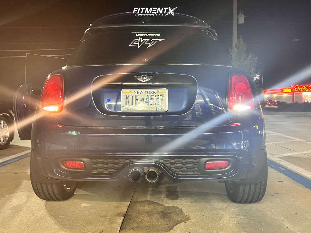 2015 Mini Cooper S with 18x7.5 Enkei Rpf1 and Falken 225x40 on Stock ...