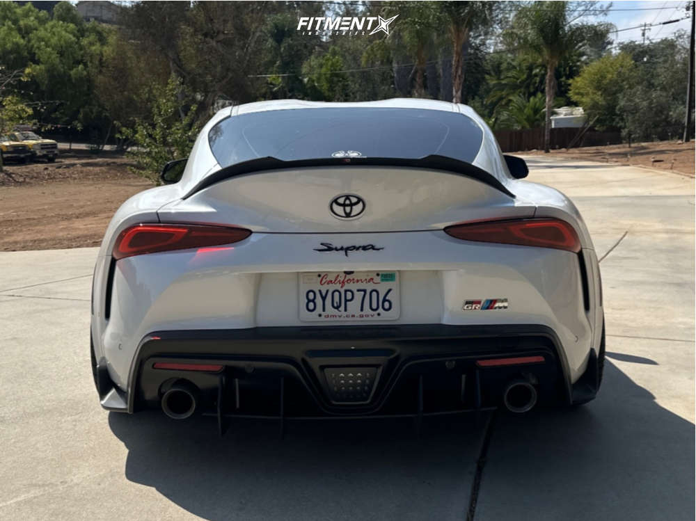 2021 Toyota GR Supra Premium with 19x9.5 ESR Cs8 and Michelin 255x35 on ...