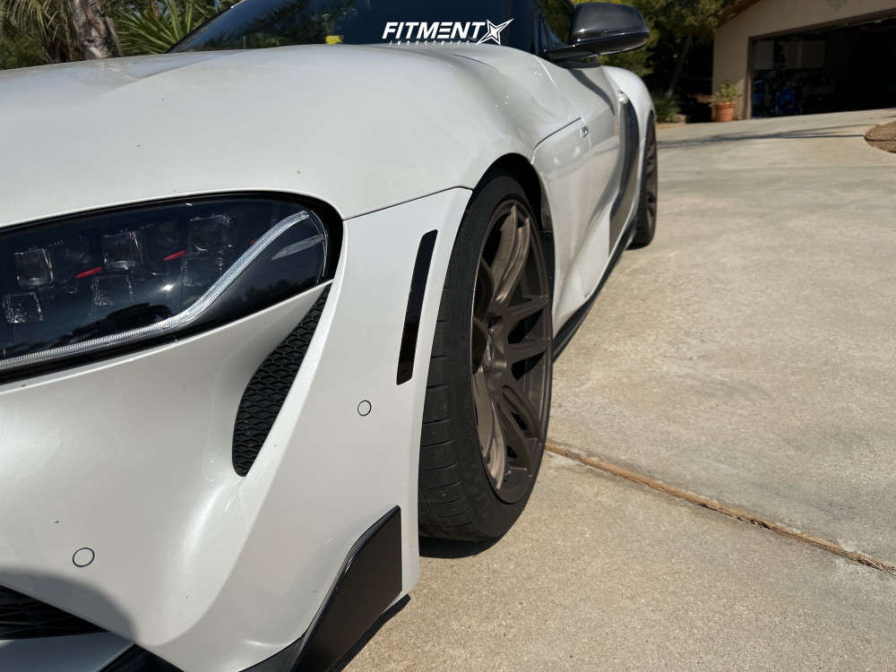 2021 Toyota GR Supra Premium with 19x9.5 ESR Cs8 and Michelin 255x35 on ...