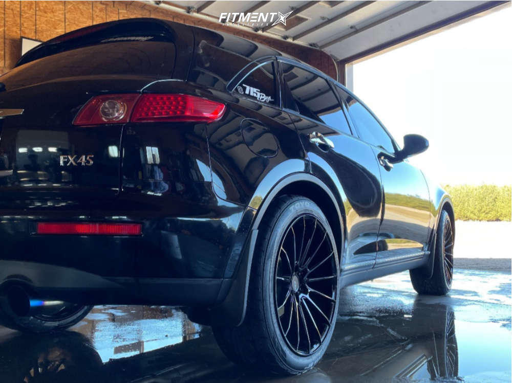 2003 INFINITI FX45 Base with 20x10 Savini Bm12 and Toyo Tires 285x40 on ...