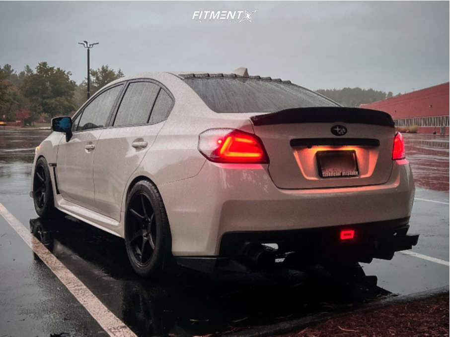 2020 Subaru WRX Premium with 18x9.5 Anovia Titan and Michelin 265x40 on ...