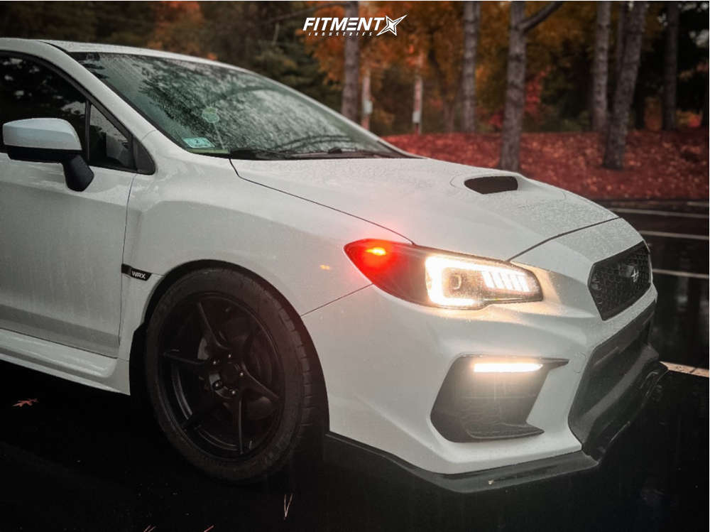 2020 Subaru WRX Premium with 18x9.5 Anovia Titan and Michelin 265x40 on ...