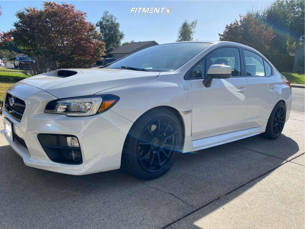 2016 Subaru WRX Limited with 18x9.5 AVID1 Av27 and Ohtsu 255x40 on ...
