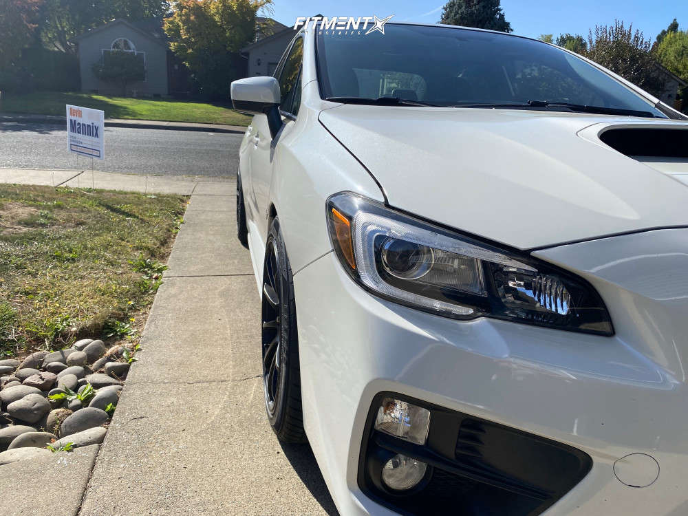 2016 Subaru WRX Limited with 18x9.5 AVID1 Av27 and Ohtsu 255x40 on ...