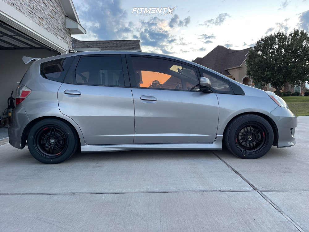 2009 Honda Fit Sport with 15x7 Enkei RPF1 and Falken 205x50 on Stock Suspension | 2428872 ...