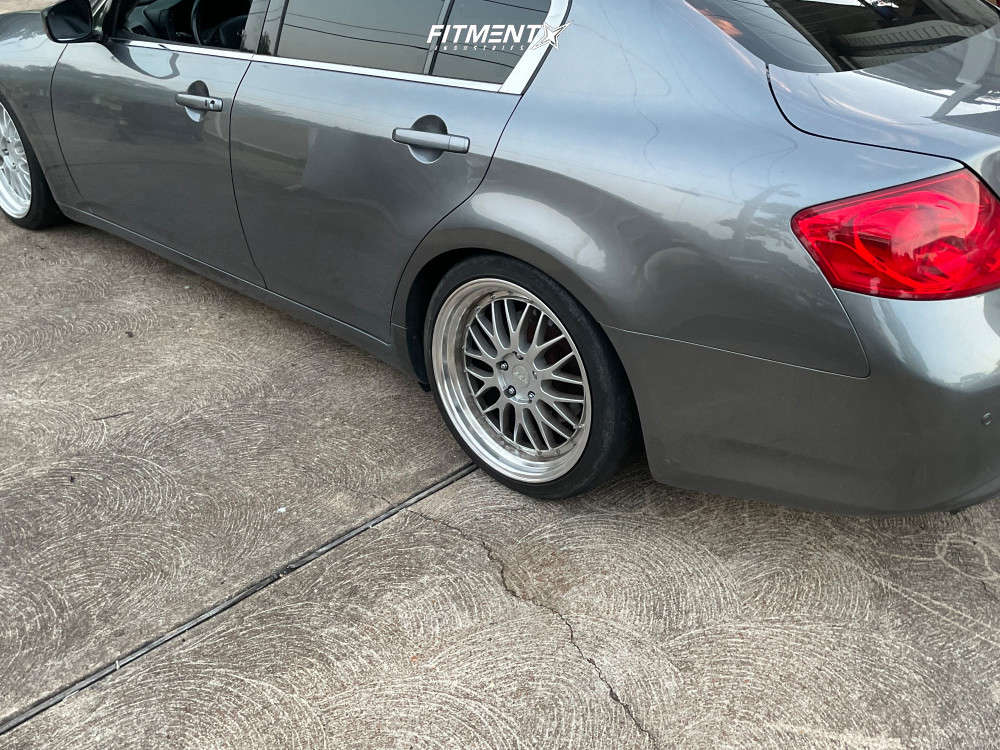 2013 INFINITI G37 X with 19x9.5 ESR Sr01 and Achilles 225x40 on ...
