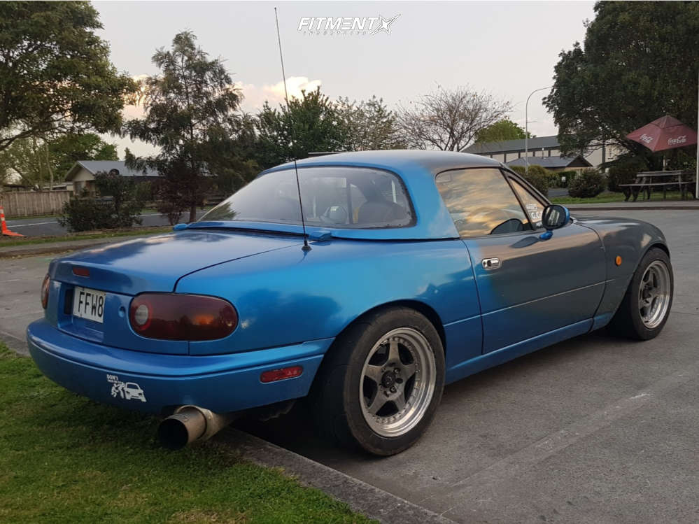 1990 Mazda Miata Base with 15x8 Work Cr01 and Nankang 225x45 on ...