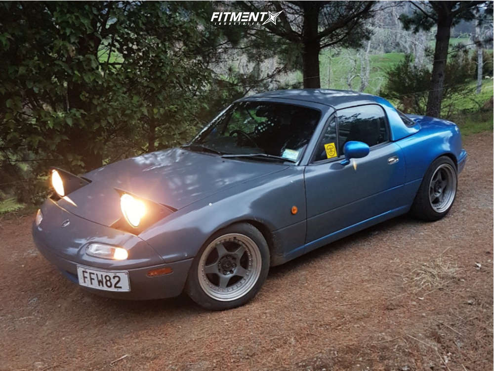 1990 Mazda Miata Base with 15x8 Work Cr01 and Nankang 225x45 on ...