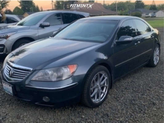 2005 Acura RL Base with 19x9.5 Ferrada Fr2 and Continental 245x40 on ...