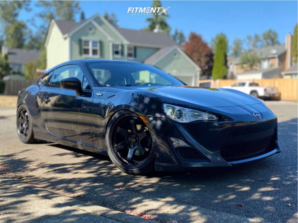 2015 Scion FR-S Base with 18x8.5 AVID1 Av6 and Continental 235x35 on ...