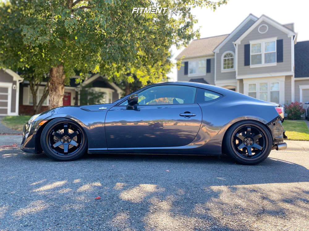 2015 Scion FR-S Base with 18x8.5 AVID1 Av6 and Continental 235x35 on ...