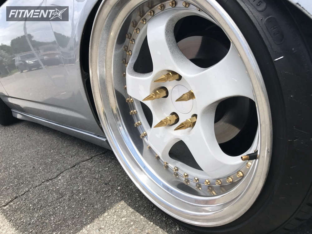 2002 Acura RSX Type-S with 18x10.5 Varrstoen Es6 and Yokohama 225x40 on ...