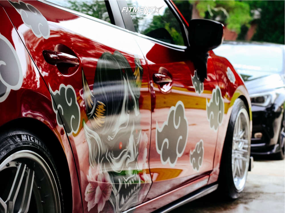 2016 Mazda 3 I Sport with 18x8.5 ESR Cs15 and Michelin 215x45 on ...