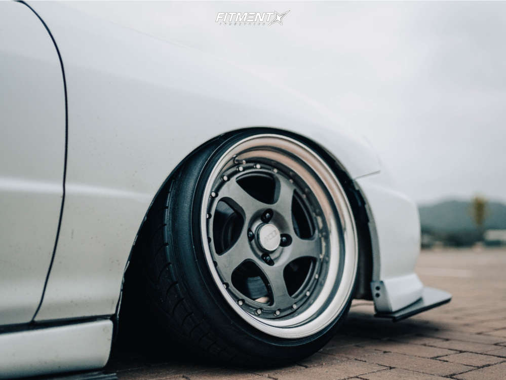 1999 Acura Integra LS with 16x9.5 CCW Lm5t and Nitto 205x40 on Air ...