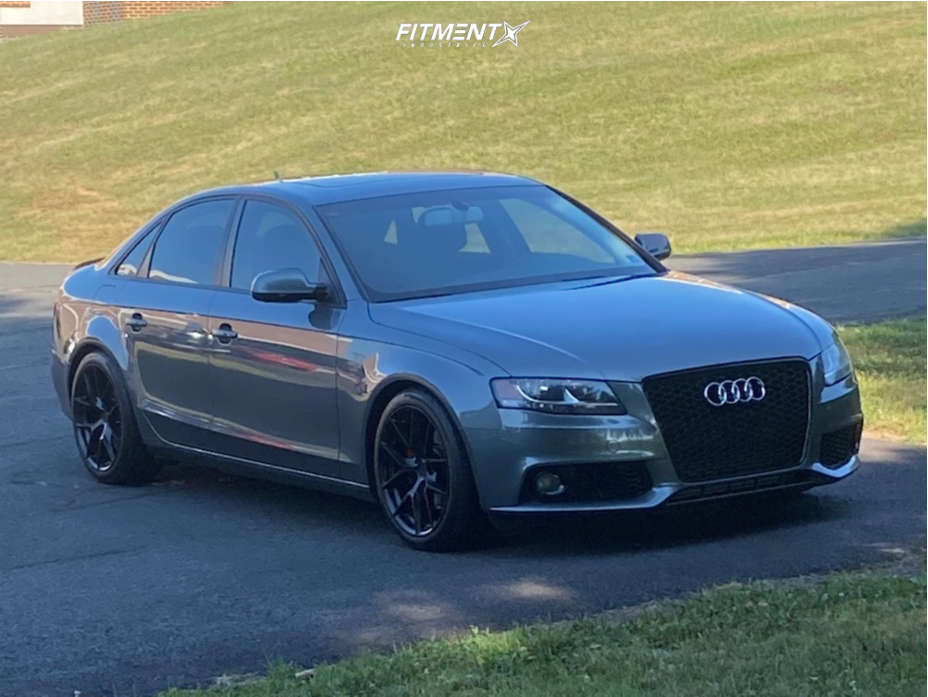 2012 Audi A4 Quattro Base with 18x8.5 Aodhan Aff7 and General 235x40 on ...