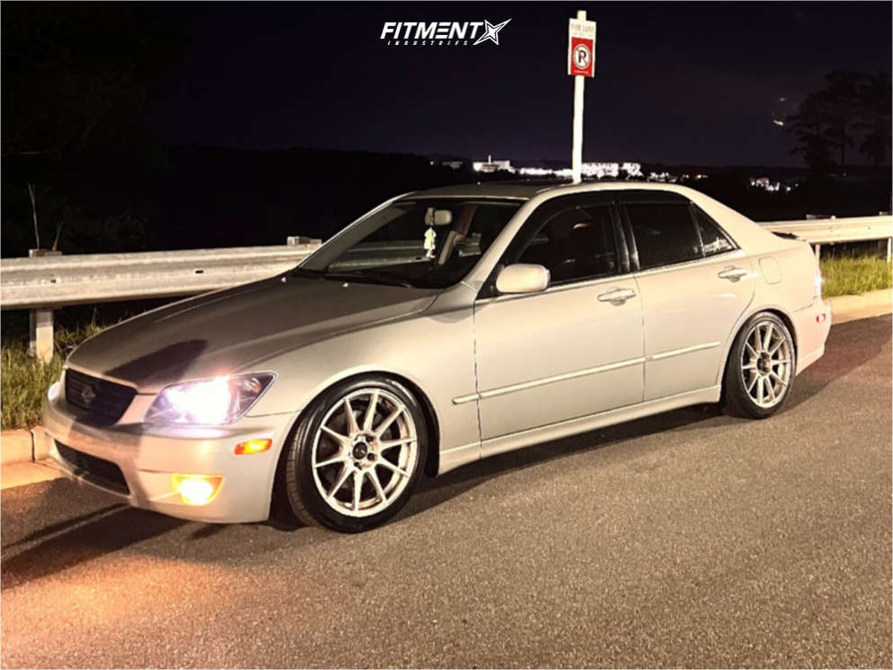 2002 Lexus IS300 Base with 17x8 Advanti Racing Storm S1 and Toyo Tires ...