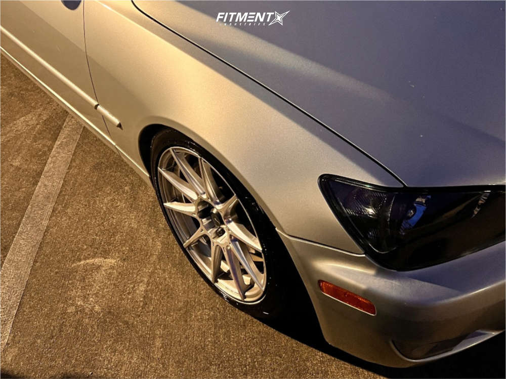 2002 Lexus IS300 Base with 17x8 Advanti Racing Storm S1 and Toyo Tires ...