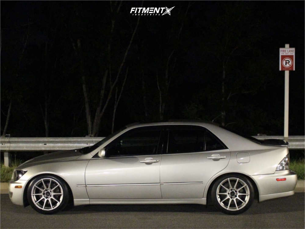 2002 Lexus IS300 Base with 17x8 Advanti Racing Storm S1 and Toyo Tires ...