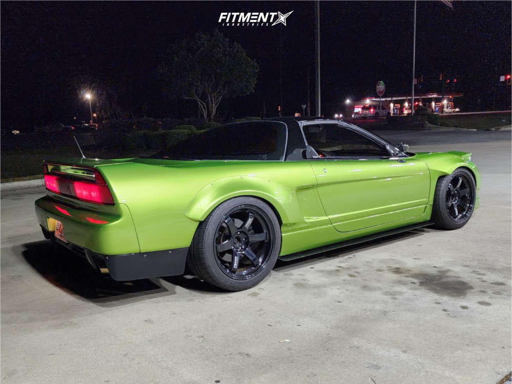 1998 Acura NSX T with 17x9.5 Volk Te37SL and Michelin 225x40 on ...