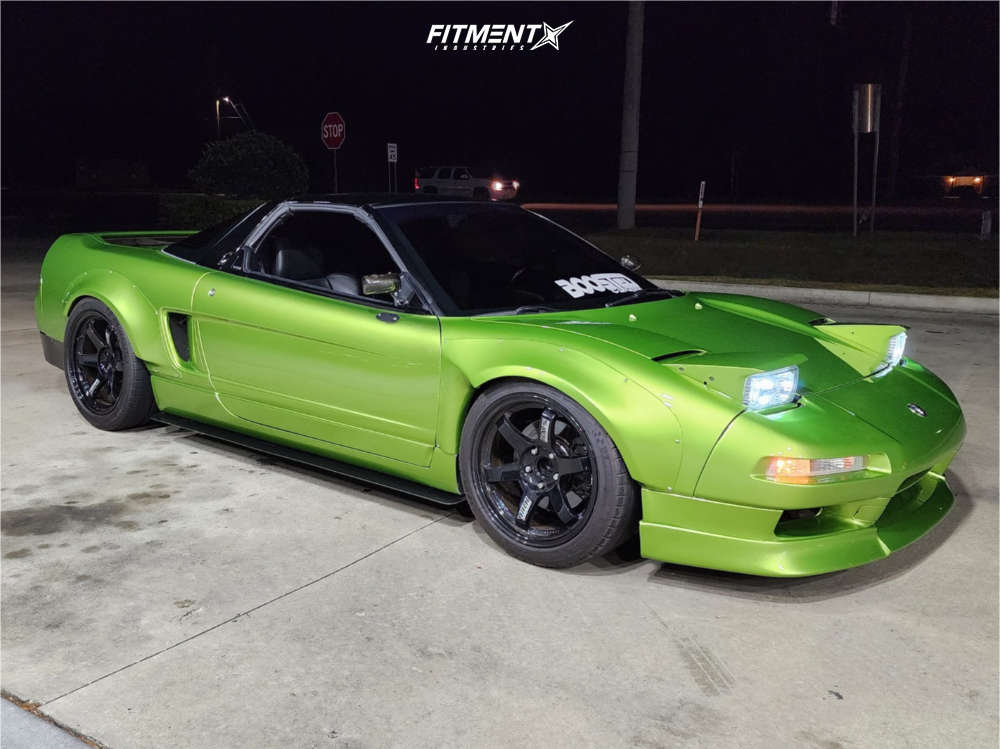 1998 Acura NSX T with 17x9.5 Volk Te37SL and Michelin 225x40 on ...