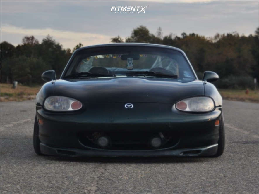 2000 Mazda Miata LS with 16x8.5 BBS RS and Nexen 205x40 on Air ...