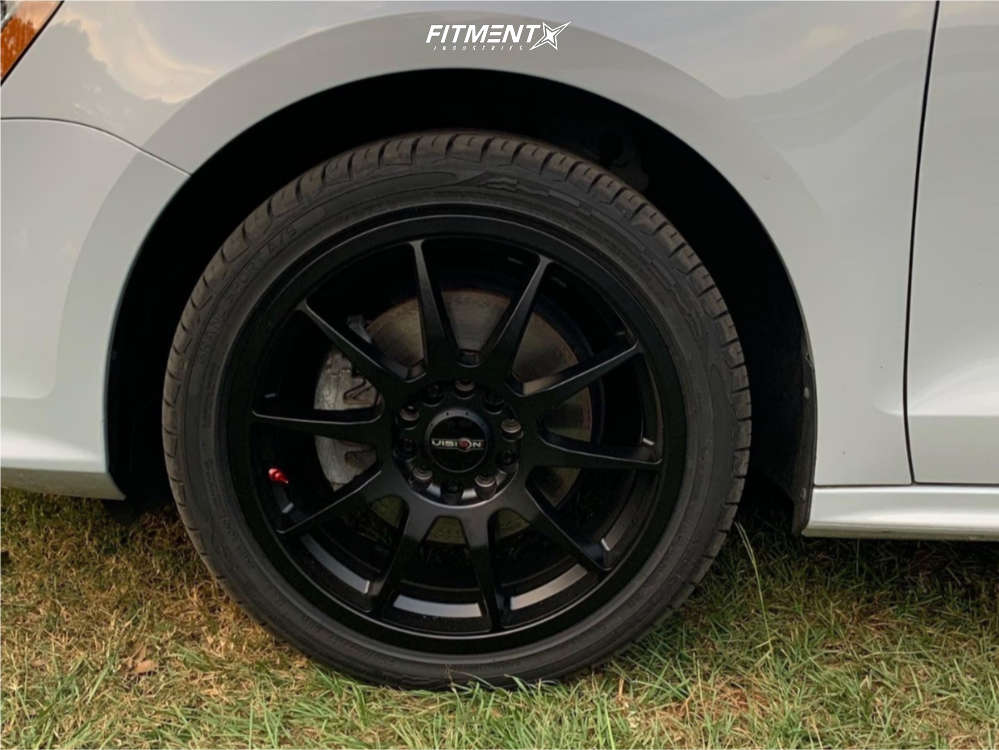 2017 Volkswagen Jetta SE with 17x7 Vision Bane and Arroyo 205x45 on ...