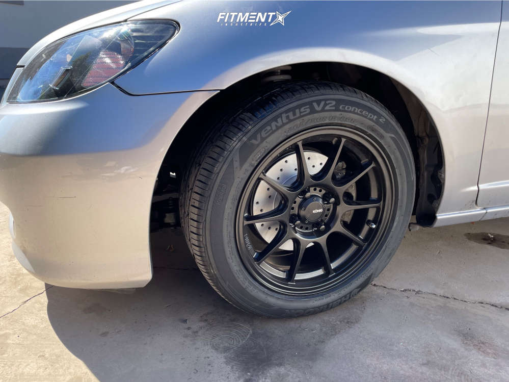 2004 Honda Civic DX with 15x7.5 Konig Dekagram and Hankook 205x50 on ...