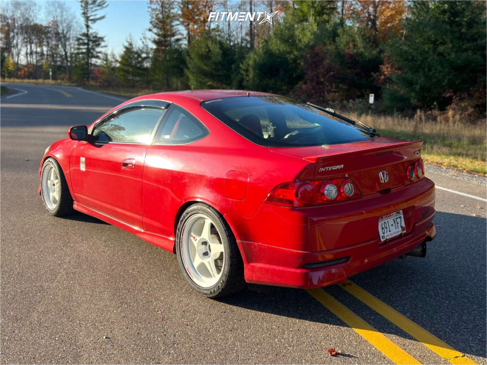 2005 Acura RSX Type-S with 17x9 Desmond Regamaster Evo II and Falken ...
