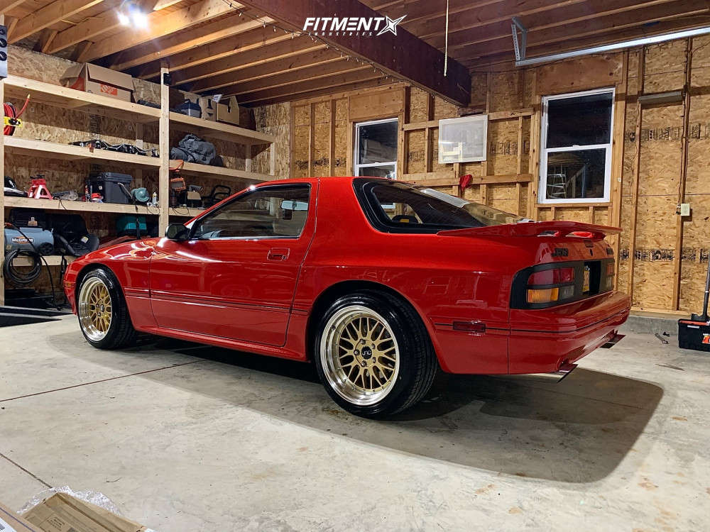1988 Mazda RX-7 GTU with 17x8.5 JNC Jnc005 and Falken 215x45 on Stock ...
