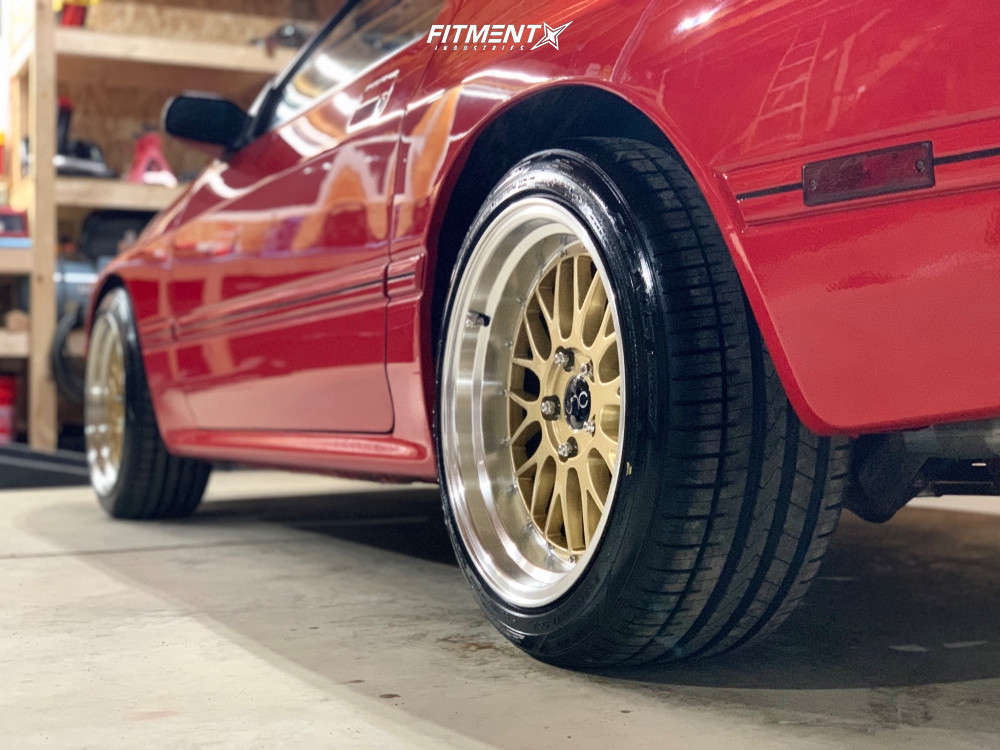 1988 Mazda RX-7 GTU with 17x8.5 JNC Jnc005 and Falken 215x45 on Stock ...