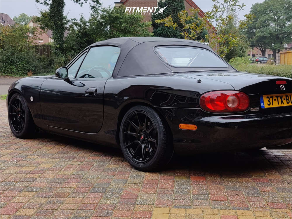 2001 Mazda Miata Base with 16x7 Japan Racing Jr11 and Toyo Tires 195x45 ...