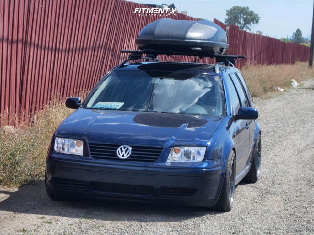 2005 Volkswagen Jetta GLS TDI with 17x9 Enkei Rpf1 and Vercelli 235x45 ...