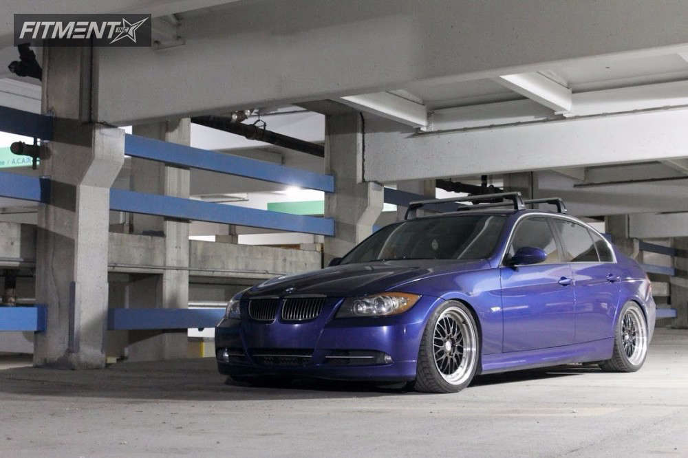 2007 BMW 335i Base with 18x8.5 BBS Lm and Bridgestone 225x40 on ...