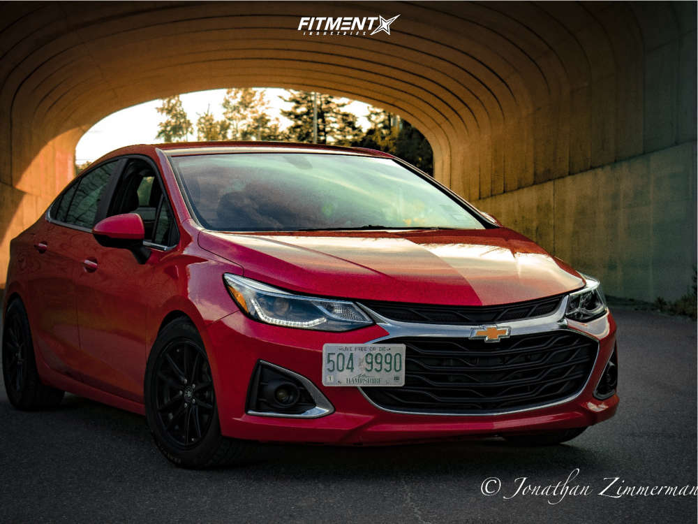 2019 Chevrolet Cruze LT with 16x7.5 Konig Oversteer and General 225x50 ...