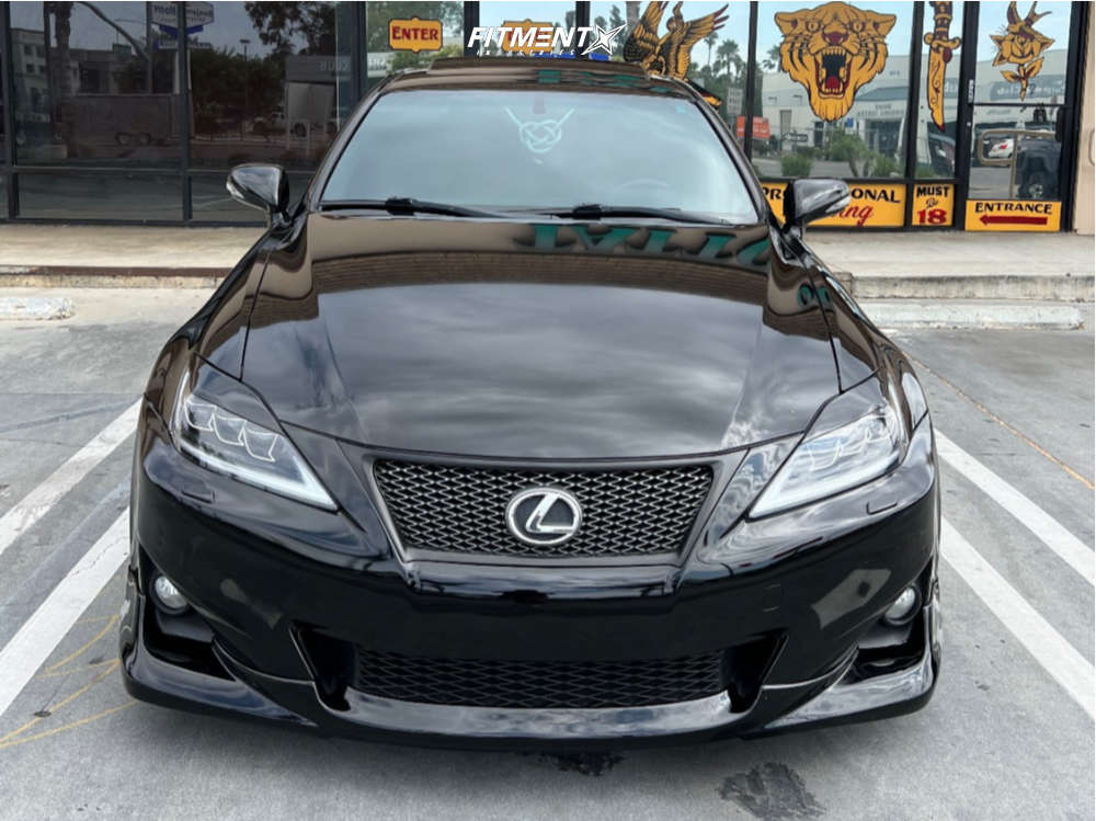 2011 Lexus IS350 Base with 18x9.5 Anovia Elder and Barum 235x40 on ...