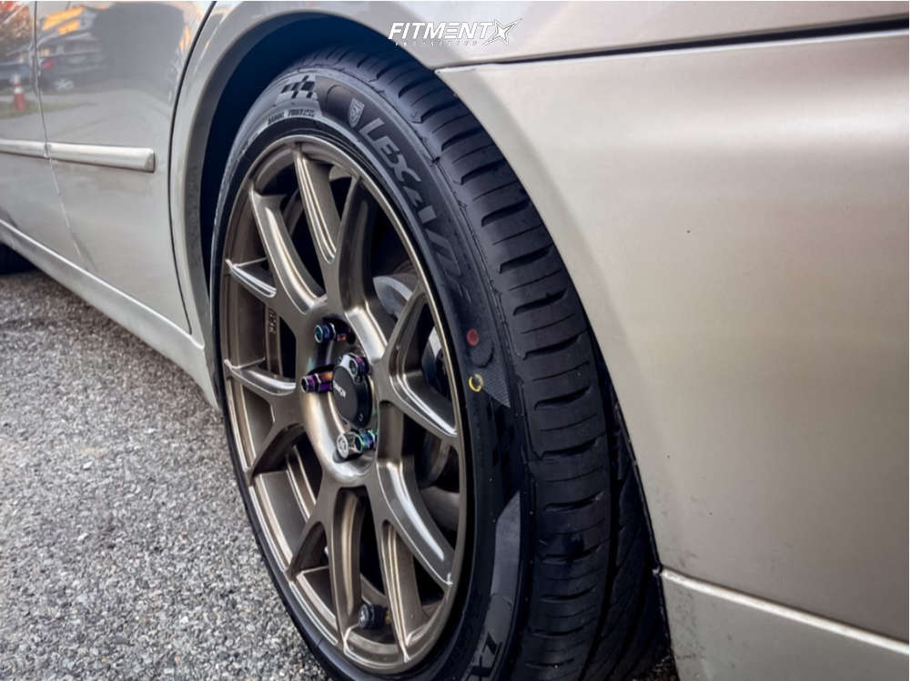 2003 Lexus IS300 Base with 17x8 Konig Ampliform and Lexani 215x45 on ...