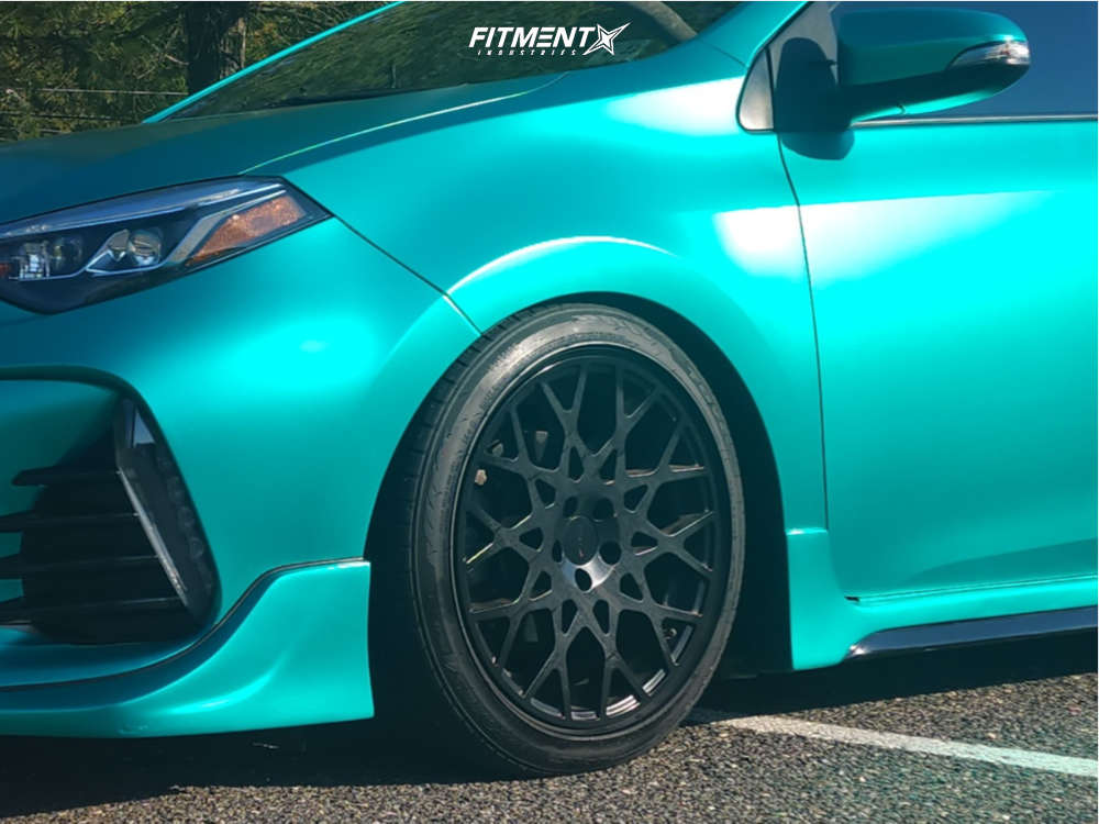 2018 Toyota Corolla SE with 17x8 TSW Vale and Toyo Tires 225x45 on ...