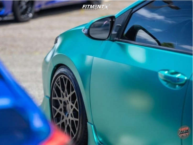 2018 Toyota Corolla SE with 17x8 TSW Vale and Toyo Tires 225x45 on ...