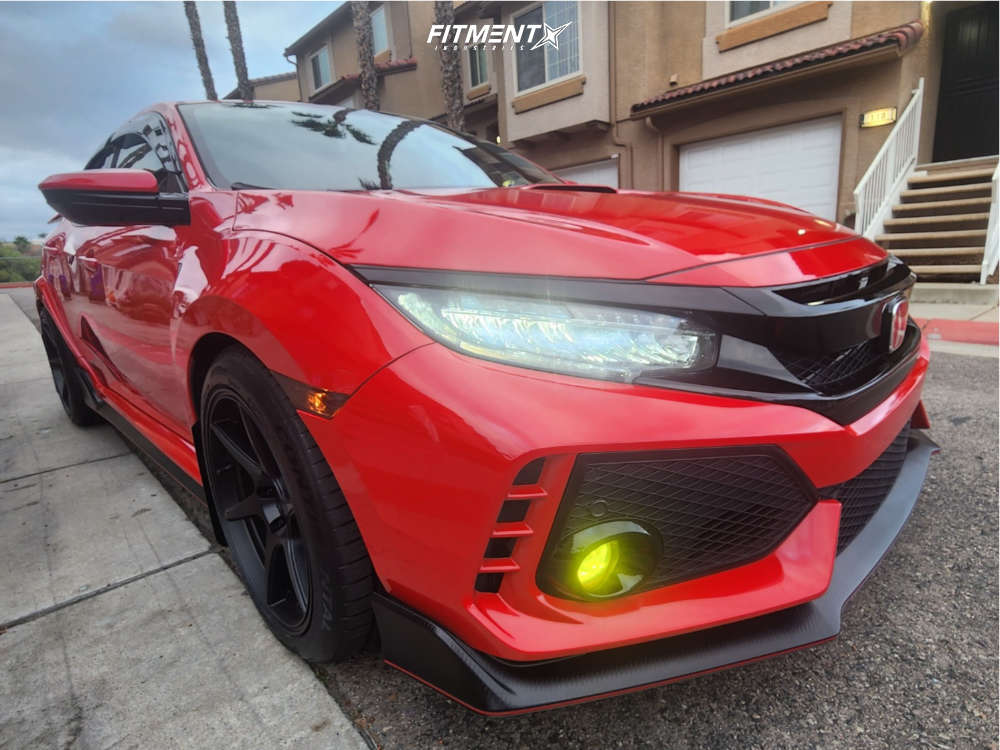 2018 Honda Civic TYPE R with 18x9.5 Anovia Titan and Continental 255x40 ...