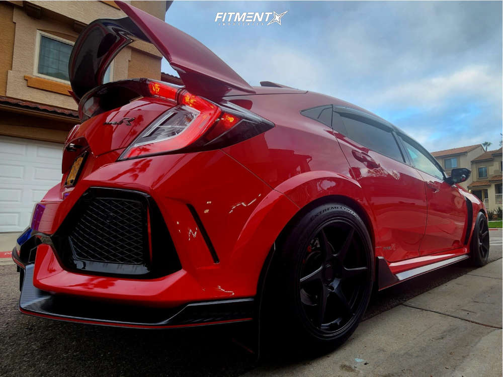 2018 Honda Civic TYPE R with 18x9.5 Anovia Titan and Continental 255x40 ...