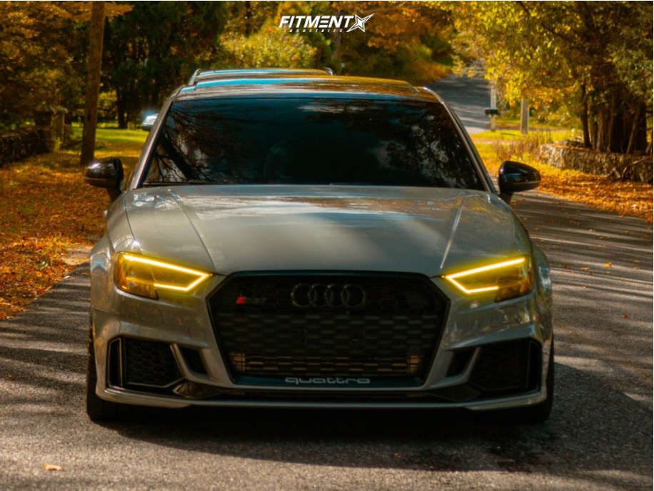 2020 Audi RS3 Base with 18x8.5 Fifteen52 Turbomac and BFGoodrich 245x40 ...