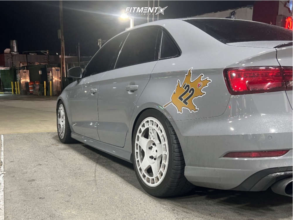 2020 Audi RS3 Base with 18x8.5 Fifteen52 Turbomac and BFGoodrich 245x40 ...