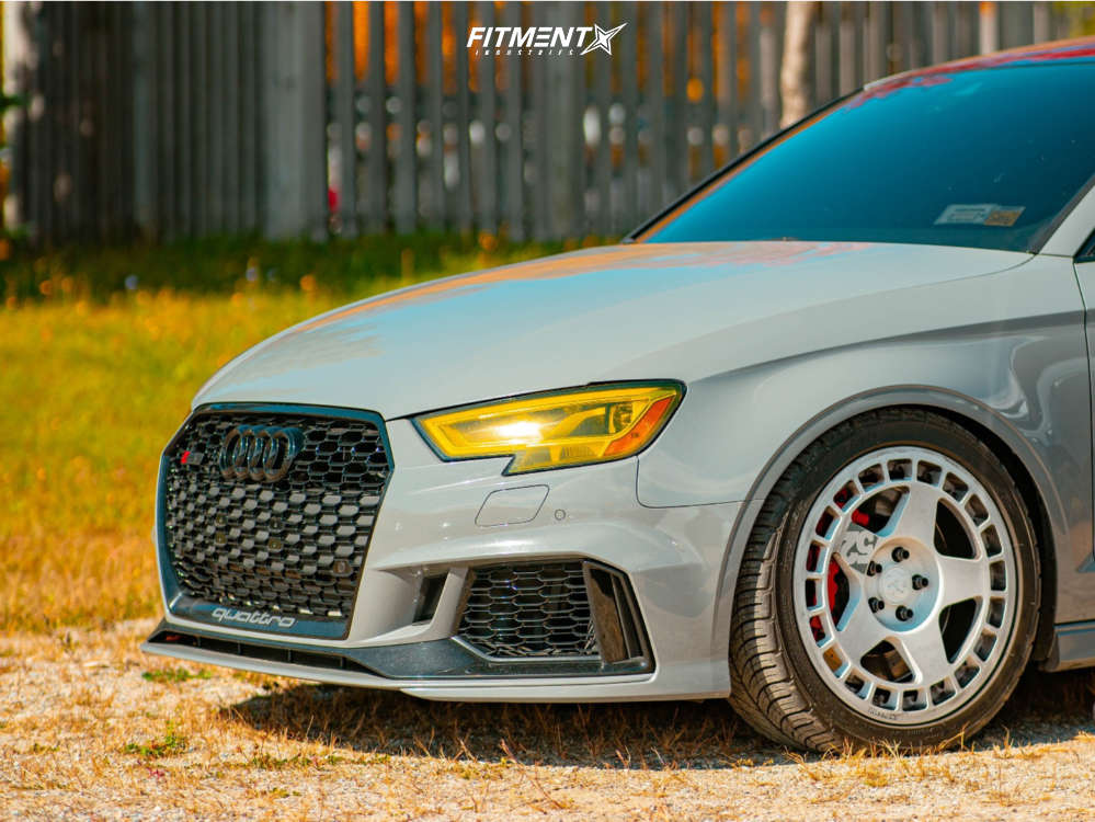 2020 Audi RS3 Base with 18x8.5 Fifteen52 Turbomac and BFGoodrich 245x40 ...