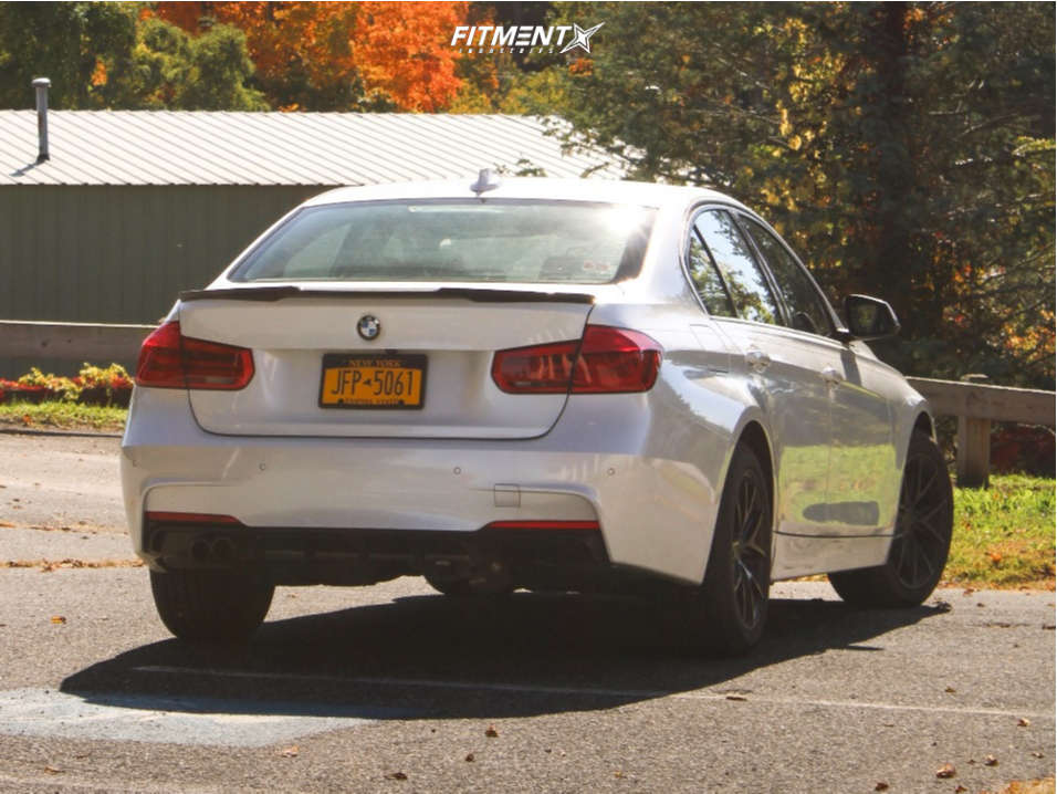 2016 BMW 328i XDrive Base with 17x8 Niche Misano and Firestone 235x55 ...