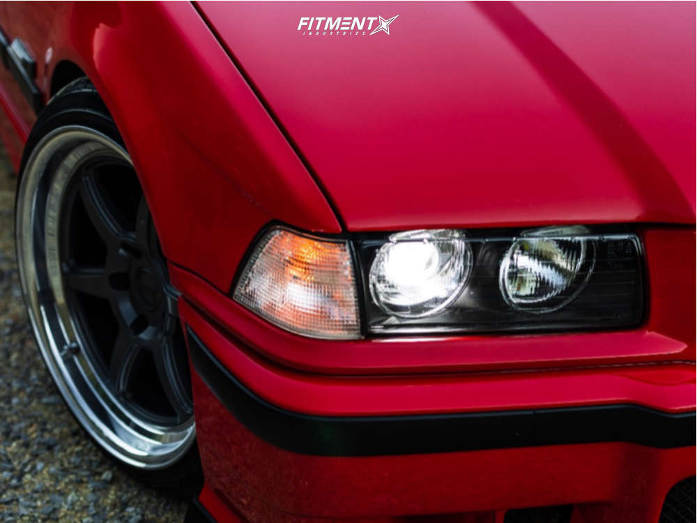 1996 BMW 328i Base with 18x9.5 Kansei Roku and Lexani 215x40 on ...