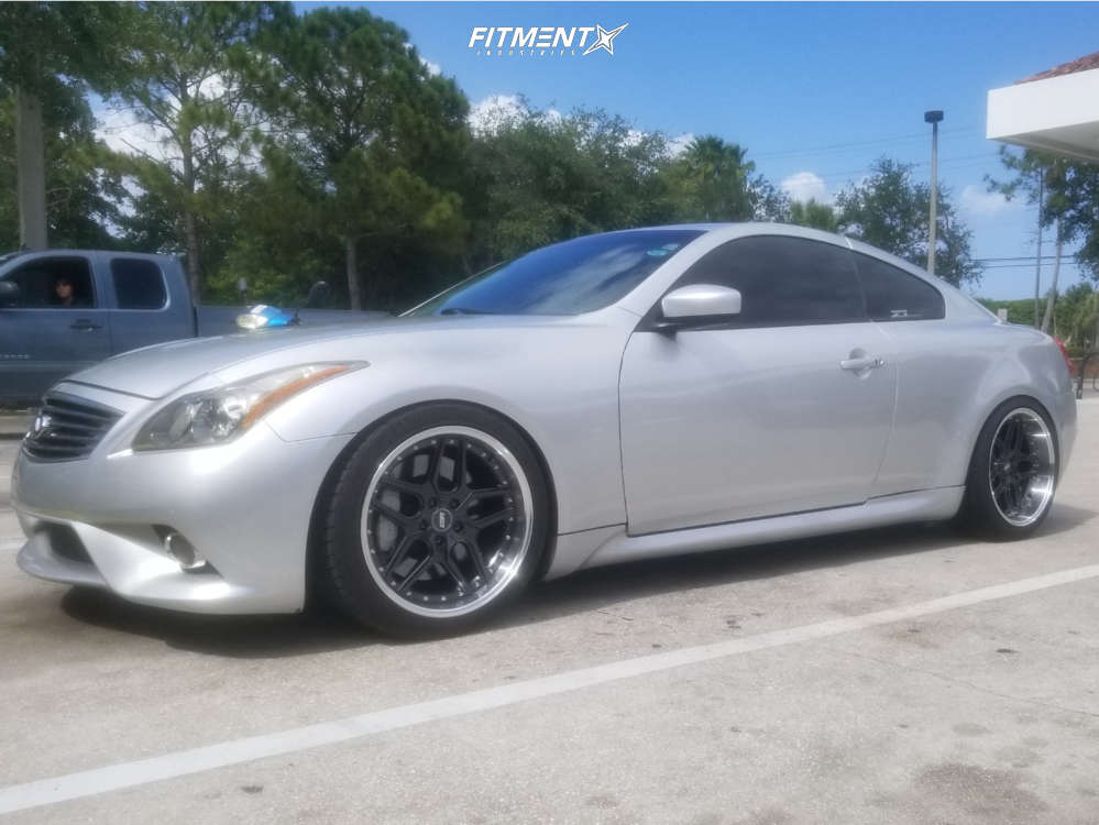 2013 INFINITI G37 Sport with 19x9.5 ESR Cs15 and Kumho 245x40 on ...