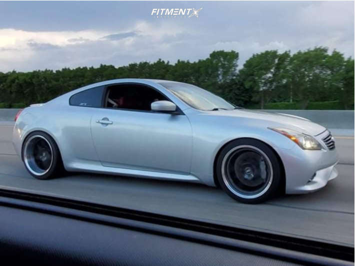 2013 INFINITI G37 Sport with 19x9.5 ESR Cs15 and Kumho 245x40 on ...
